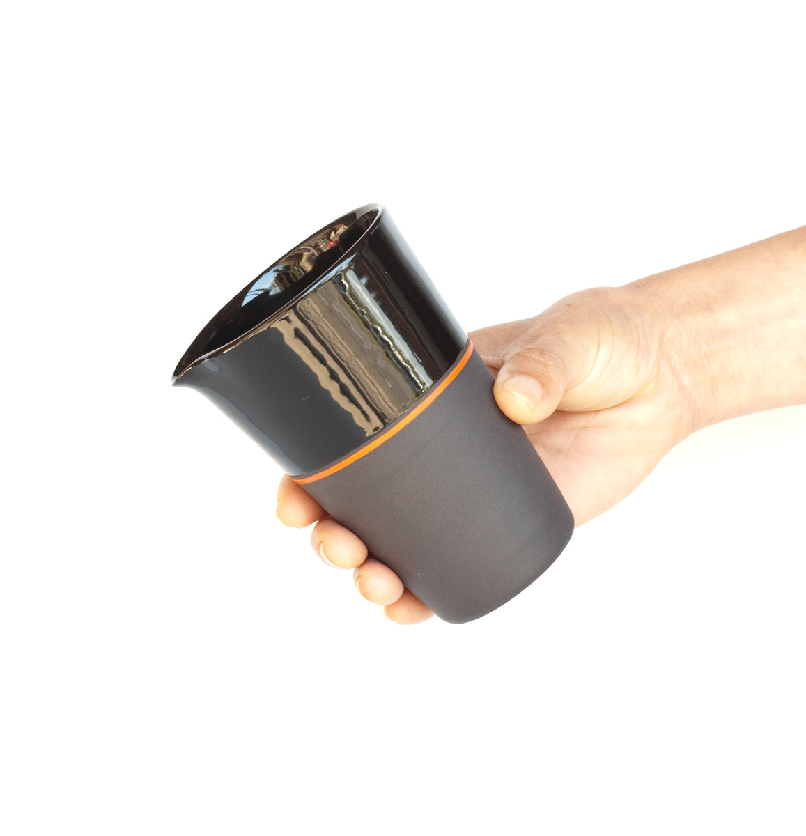 Black Porcelain Handleless Jug Medium - 5 Colour Options– Sue Ure Maison