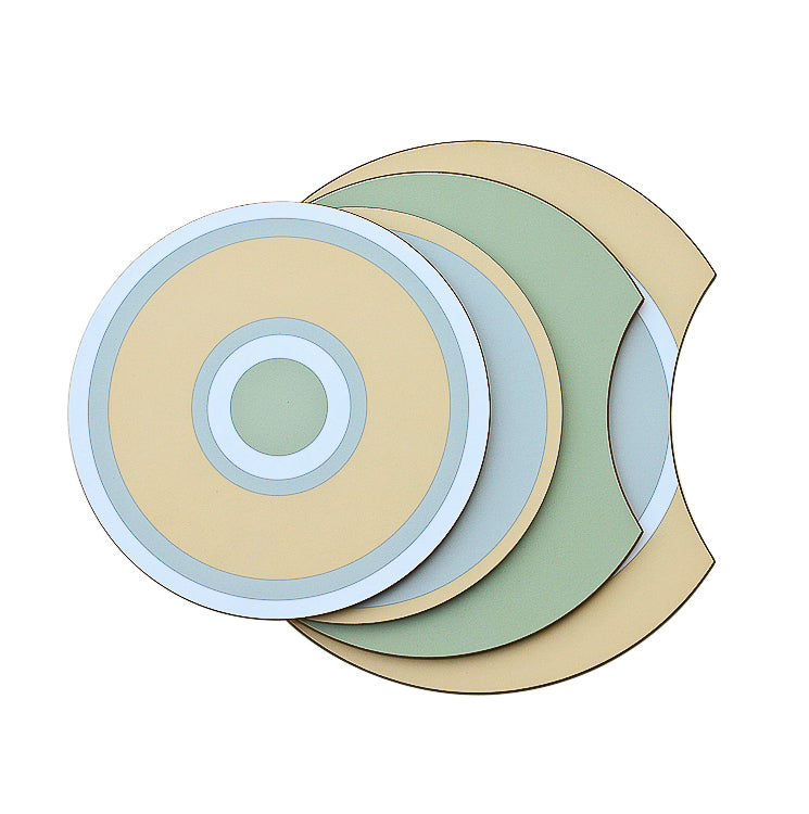 Orbit centrepiece - Mid-Century Yellow– Sue Ure Maison