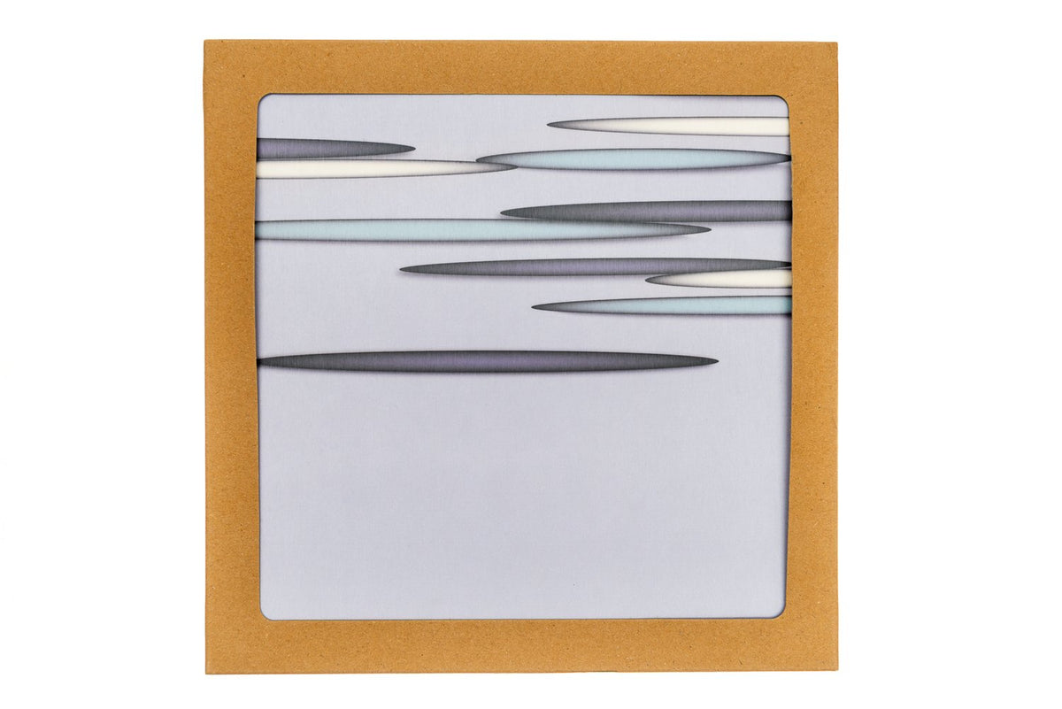 Grey drop place mats: set of four– Sue Ure Maison